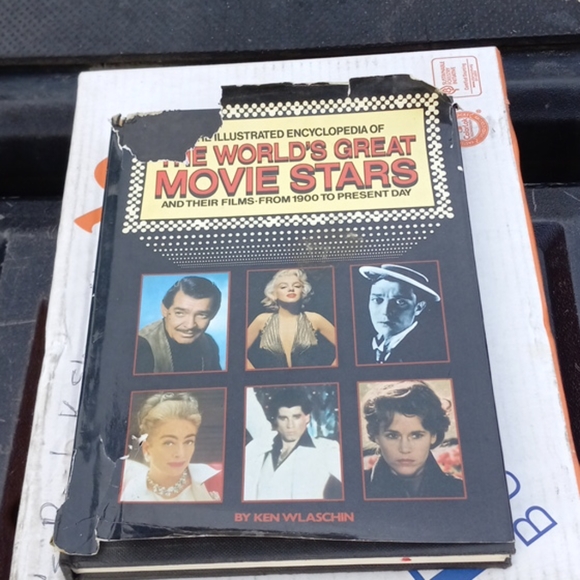 Bonanza Books | Other | Vintage Worlds Great Movie Stars Book | Poshmark